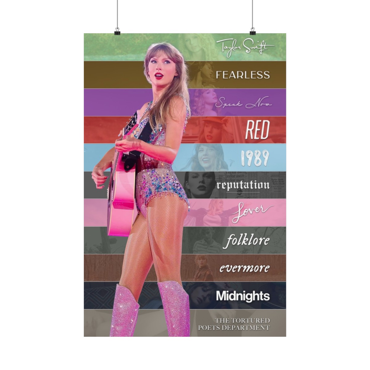 The Eras Tour Poster | LOVER Era | Matte Finish - Molotov Mouse